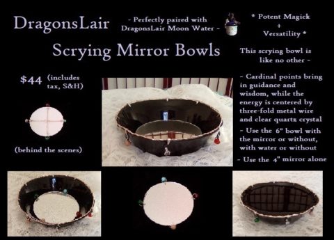 Scrying Mirror Bowl - Cat Morgan ABQ